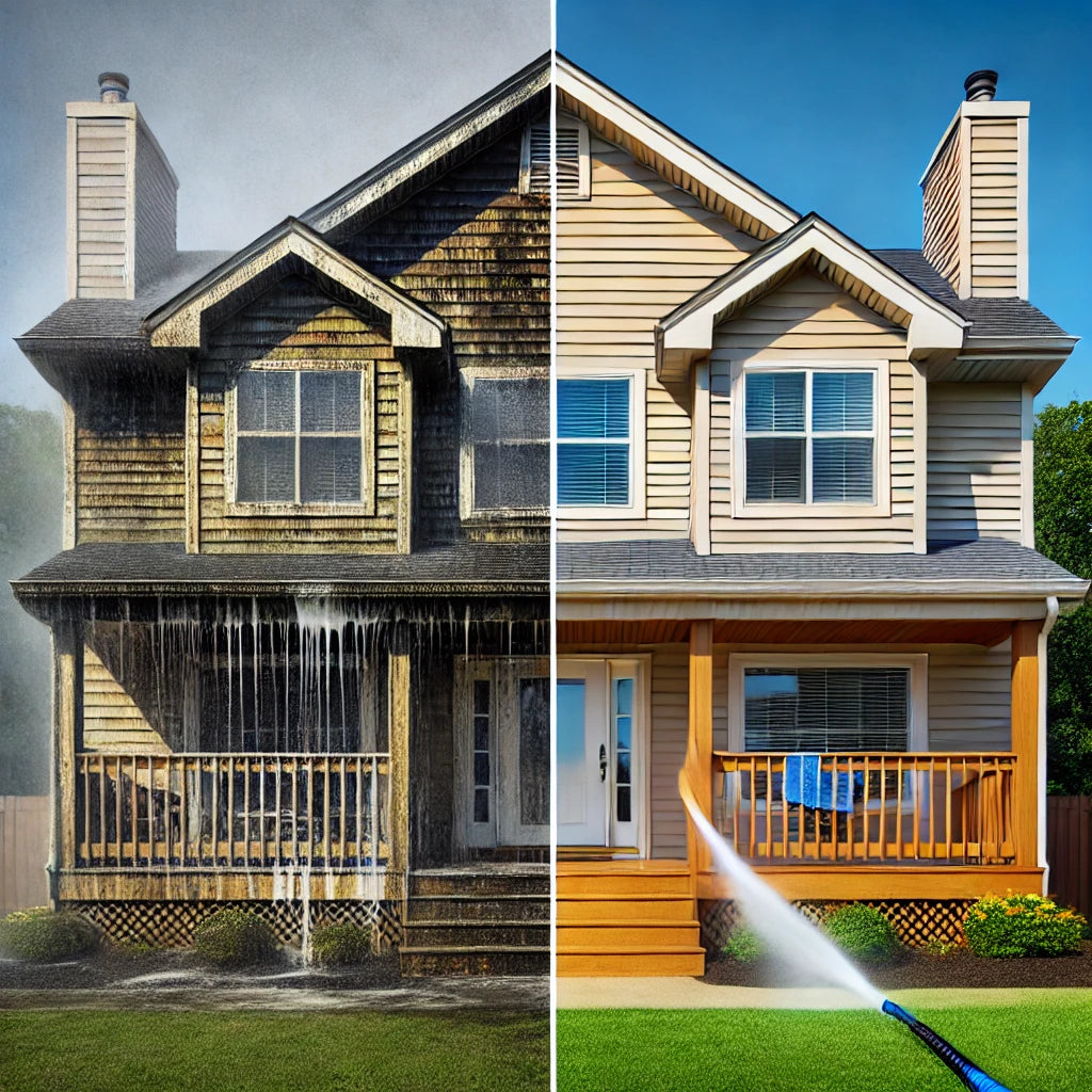 Top Benefits of Power Washing Your Home's Exterior – Hydro Helpers